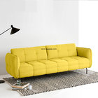 Itailian style furniture design modern fabric home sofa with metal legs supplier