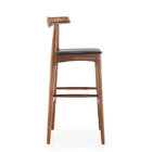 Danish High chair bar furniture wooden counter bar stool, NO.104 solid wood bar stool with armres. supplier