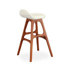 Modern design bar furniture American oak wood high legs bar stool. supplier
