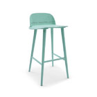 Chair Furniture Colorful Design Solid wood bar stool with high leg supplier