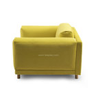 Bedroom Funiture Set Fabric Sectional Wooden Single Seater Sofa. supplier