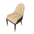 New design luxury dining chair with metal legs, synthetic leather top grain wood chairs,color optional. supplier