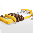 Modern Fabric bed bedroom furniture soft beds frame,color optional. supplier