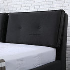 New design button high wingback back bed frame,fabric or leather(PU) bed. supplier