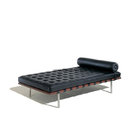 Modern classic indoor daybed furniture stainless steel barcelona sofa bed,color optional. supplier