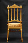 Multicolor optional custom bamboo badge banquet chair gold aluminium alloy bamboo joint chair,Wedding Reception Chair. supplier