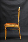 Multicolor optional custom bamboo badge banquet chair gold aluminium alloy bamboo joint chair,Wedding Reception Chair. supplier