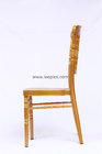High quality  gold metal aluminum sillas napoleon hotel chair for event. supplier