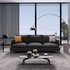 Retro leather sofa set chesterfield 3 seater couch living room master sofa,color optional supplier