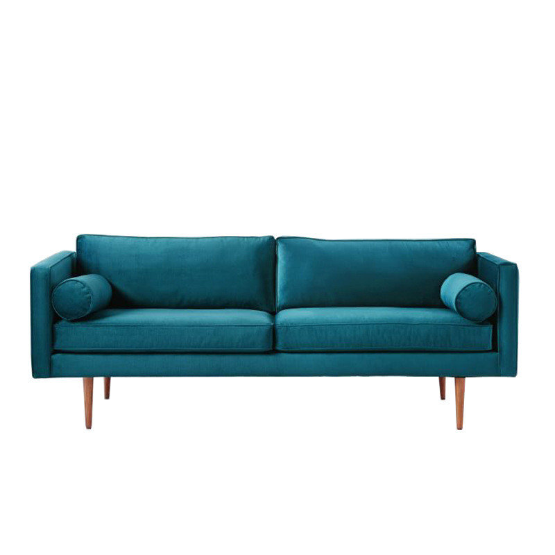 Nodic style furniture living room modern fashion fabric sofa sectional with modern metal leg supplier