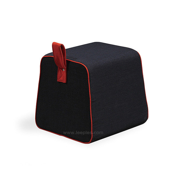 Colored Barcelona Stool Bench Seat Ottoman,Modern Fabric Round Ottoman. supplier